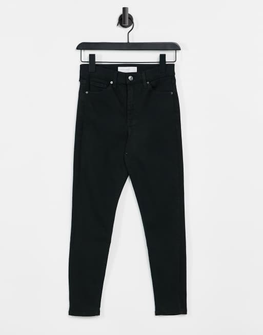 Topshop Jamie jeans in black | ASOS
