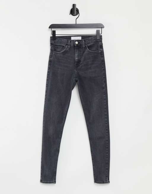 Topshop Jamie jeans in washed black | ASOS