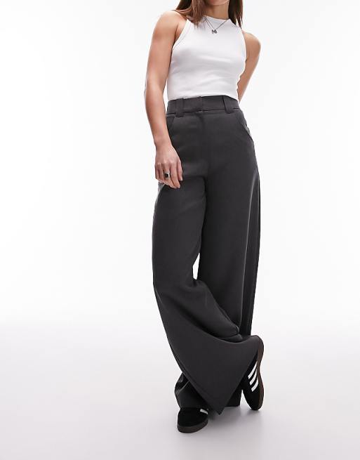 Topshop Tall - Pantalon ultra long à taille haute - Noir | ASOS Topshop Tall - Pantalon ultra long à taille haute - Noir | ASOS