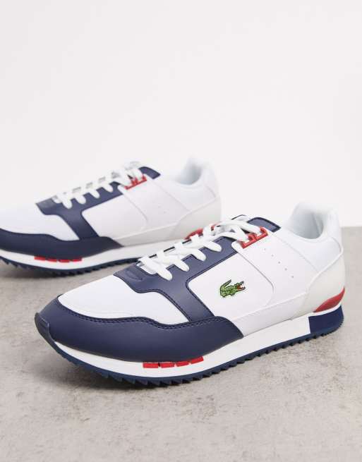 Трехцветные кроссовки Lacoste | ASOS