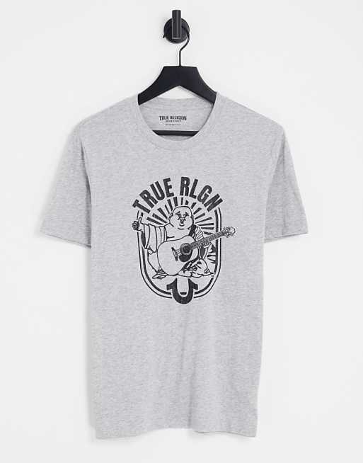 True Religion printed t-shirt in gray | ASOS True Religion printed t-shirt in gray | ASOS