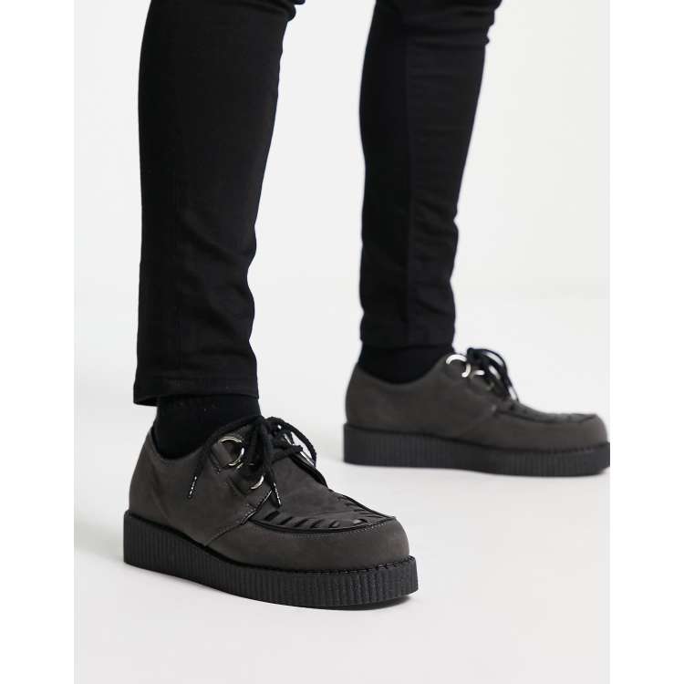 Mens Creepers Shoes Low Sole