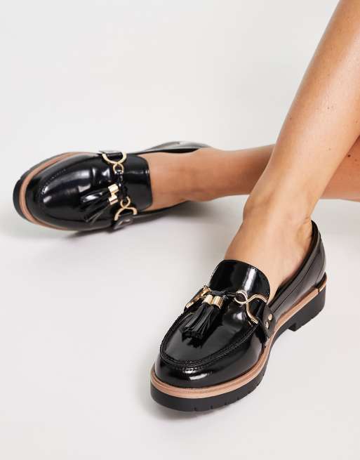 Truffle Collection Mocassins épais Noir Asos