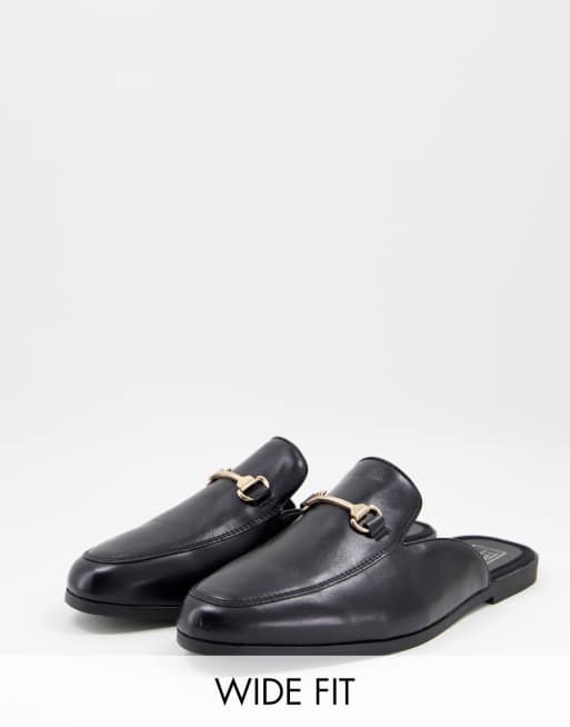 Truffle Collection Mocassins Pointure Large Style Mules En Imitation