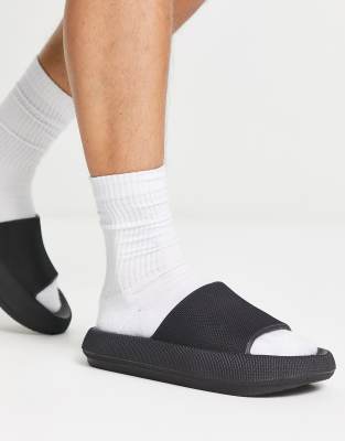 Truffle Collection - Mules à semelle ultra épaisse - Noir | ASOS