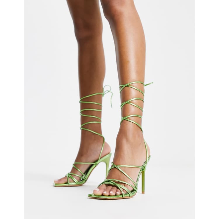 Bellini Neon Green Sandals | atelier-yuwa.ciao.jp
