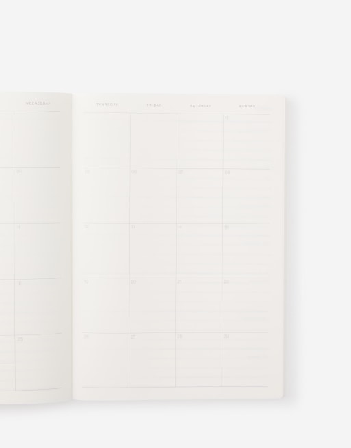 TYPO 2026 b5 weekly soft metro diary in black | ASOS
