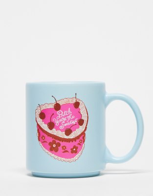 Typo cake mug with sweetest slogan | ASOS