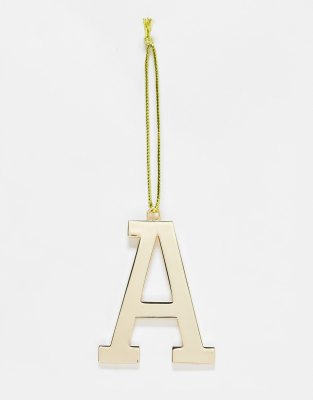 Typo Christmas decoration with letter 'A' | ASOS
