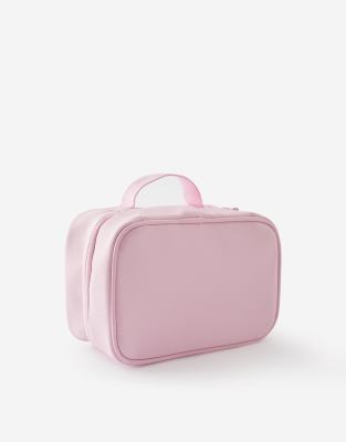 TYPO Flat lay wash bag in pink | ASOS