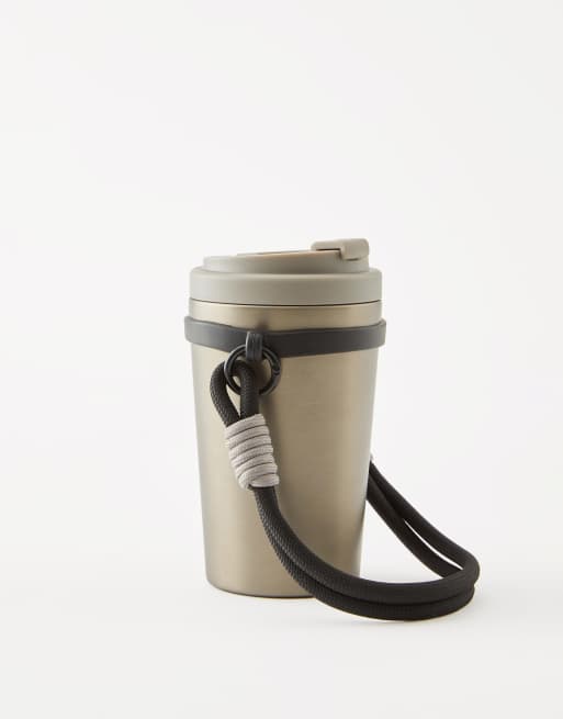 TYPO Premium metal commuter cup in black | ASOS