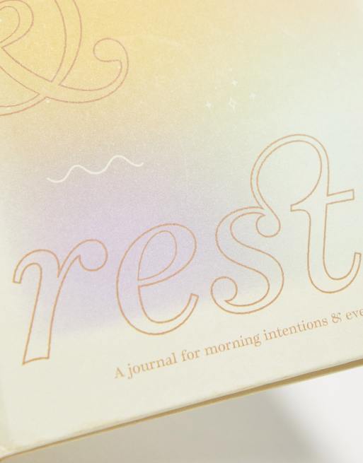 Typo rise & rest wellness planner | ASOS