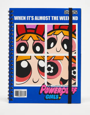 Typo X Powerpuff Girls A5 notebook | ASOS