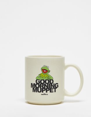 Typo X The Muppets Kermit mug in white | ASOS