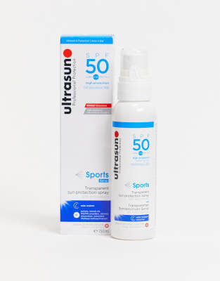 Ultrasun Sports Spray SPF 50 Transparent Sun Protection Spray - 150ml ...