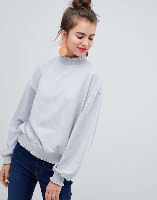 Urban Bliss – Sweatshirt mit ungesäumten Kanten | ASOS