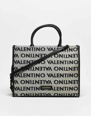 Valentino Bags August tote bag in black monogram | ASOS
