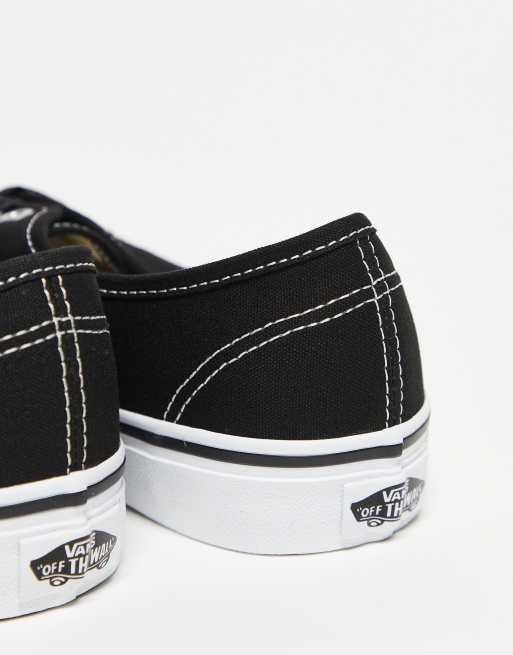 Vans Authentic heart studded trainers in black | ASOS