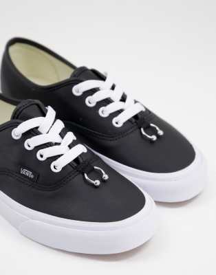 Vans Authentic Piercing sneakers in black | ASOS