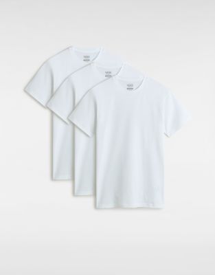 Vans basic tee multipack in white | ASOS