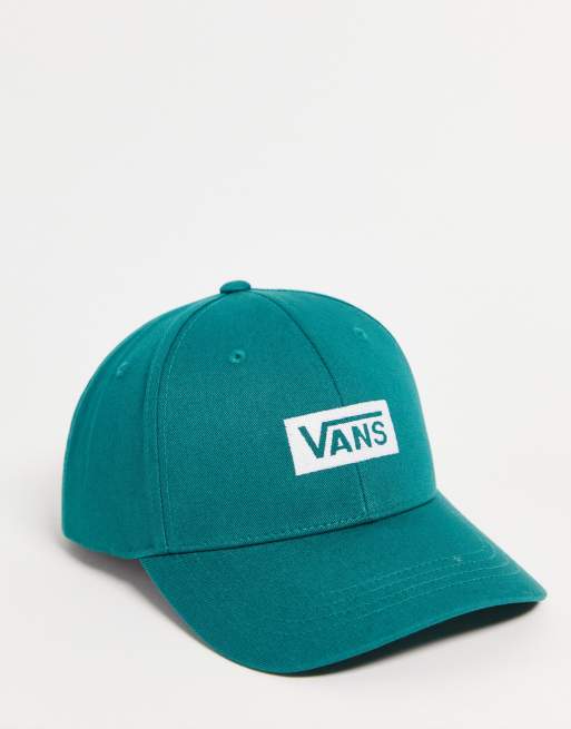 Vans Boxed Structured cap in teal | ASOS
