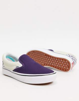 Vans – Classic – Sneaker zum Hineinschlüpfen mit Schachbrettmuster | ASOS