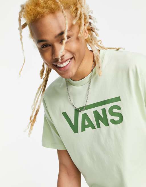Vans Classic t-shirt in green | ASOS
