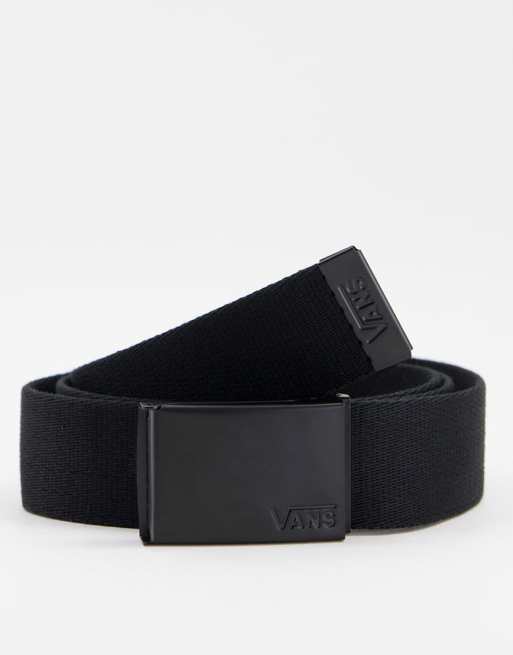 Vans Deppster II web belt in black | ASOS