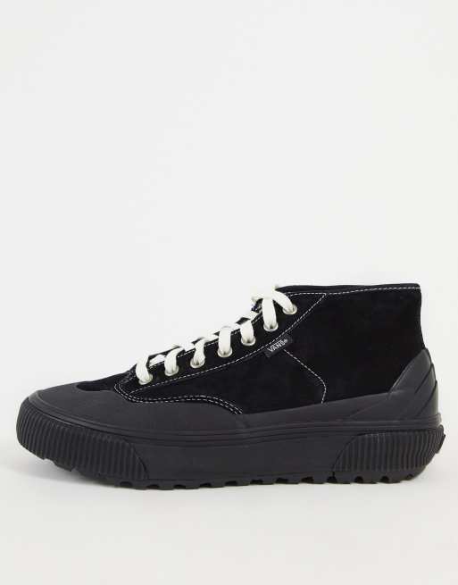 Vans Destruct Mid MTE-1 sneakers in black | ASOS
