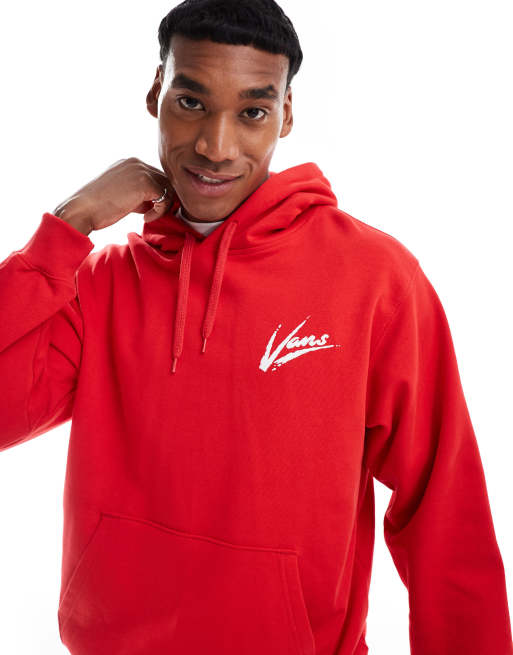Red vans sweatshirt store