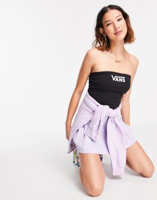 Vans Flying V Tube Top In Black | ModeSens