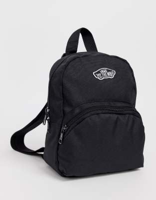 Vans mini backpack in black | ASOS