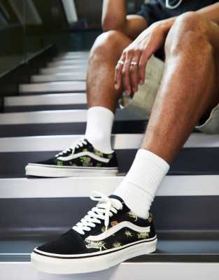 Vans Old Skool Desert trainers in black | ASOS