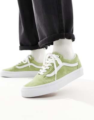 Vans Old Skool trainers in mid green | ASOS