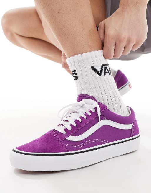 Vans Old skool trainers in purple