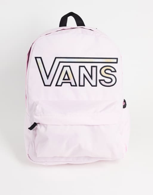 Vans Realm Flying V backpack in pink | ASOS