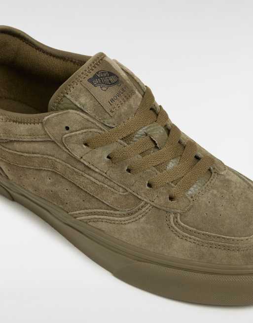 Vans Rowley classic trainers in dark olive