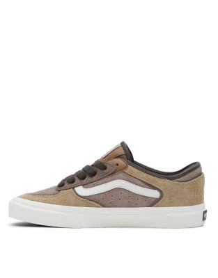 Vans Rowley classic trainers in walnut | ASOS