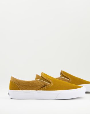 Vans Slip-On Heavy Textures sneakers in brown | ASOS