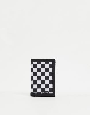 Vans Slipped wallet in black/white checkerboard | ASOS