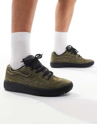 Vans Speed LS trainers in dark olive | ASOS