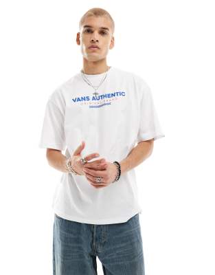 Vans sport oversized fit t-shirt in white - WHITE | ASOS
