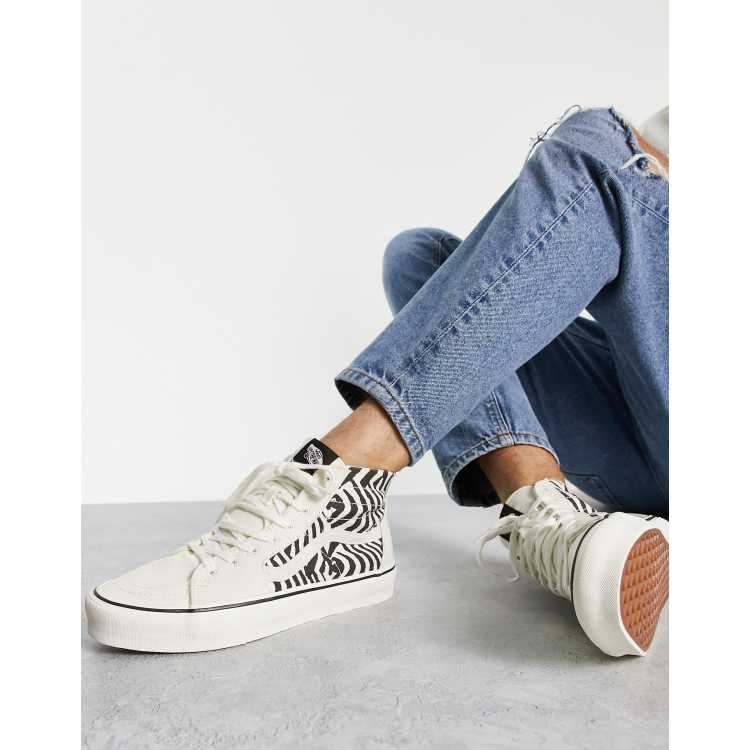 Vans Shoes Zebra Print
