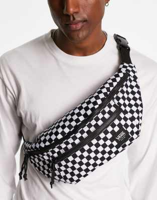 Vans Ward Cross-body Fanny Pack In Black Ripstop | ModeSens