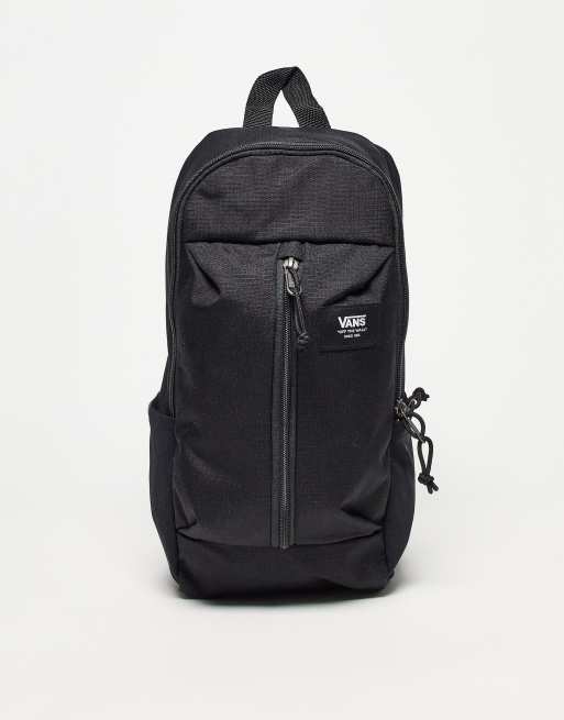 Vans warp crossbody sling bag in black | ASOS