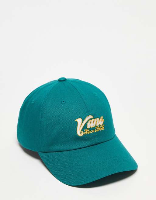 Vans Wilbar curved cap in teal | ASOS