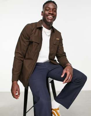 Vans Workwear Colour Multiplier utility shirt in green | ASOS