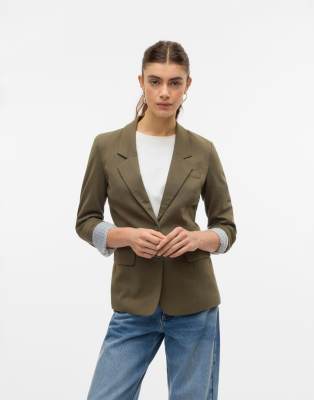 Vero Moda - Blazer color oliva kalamata | ASOS