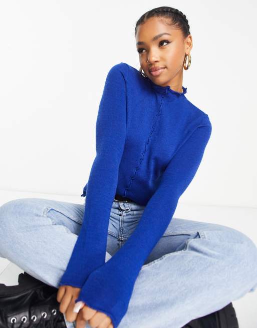 Vero Moda Strickpullover In Kobaltblau Asos