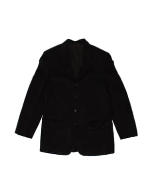 Vintage 4 Button Blazer Jacket It 50 Large In Black | ASOS
